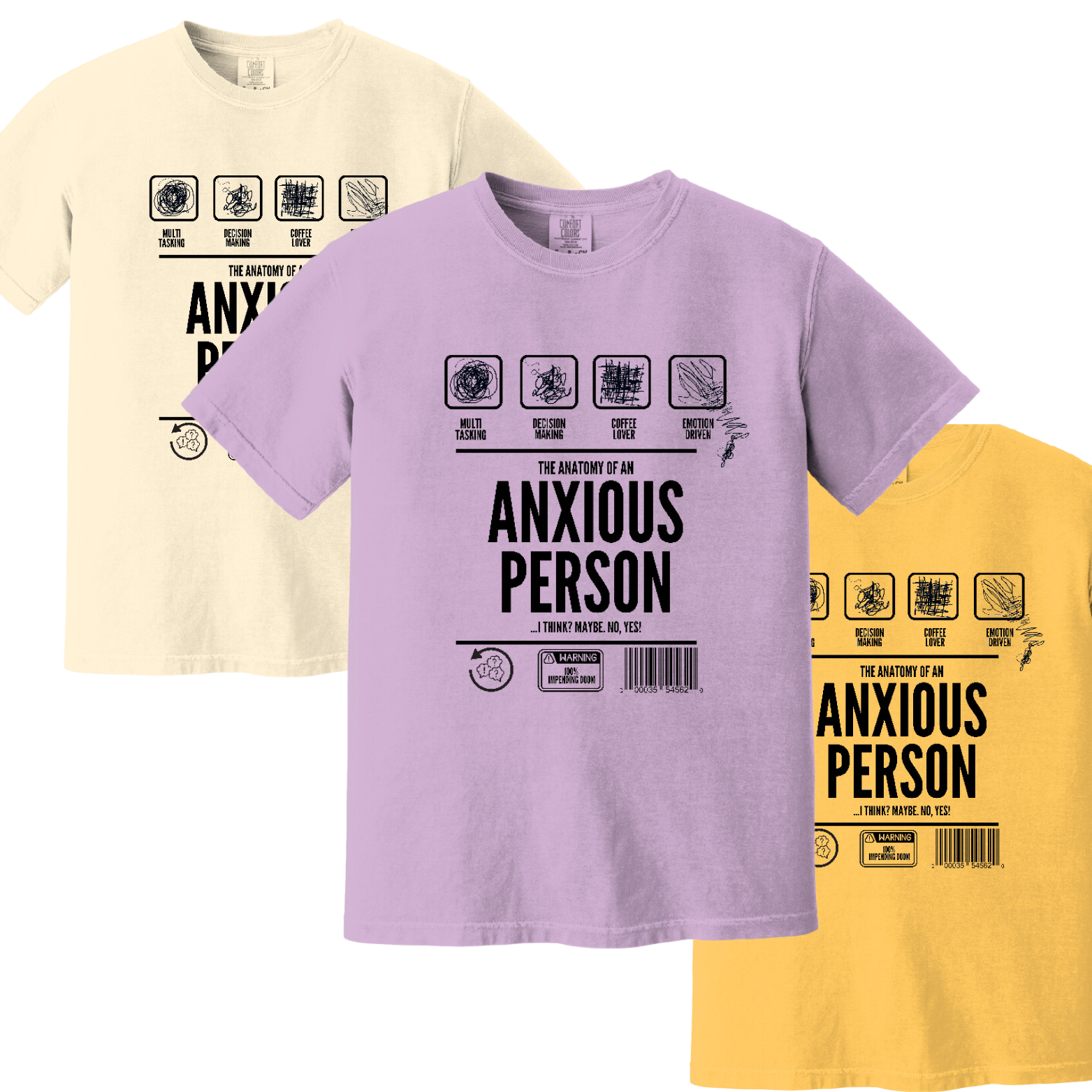 Anatomy of an Anxious Person – Weird McCheezy